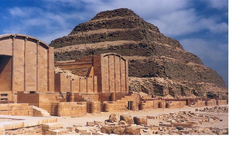 La pirámide escalonada de Zoser, Pirámide Escalonada de Saqqara